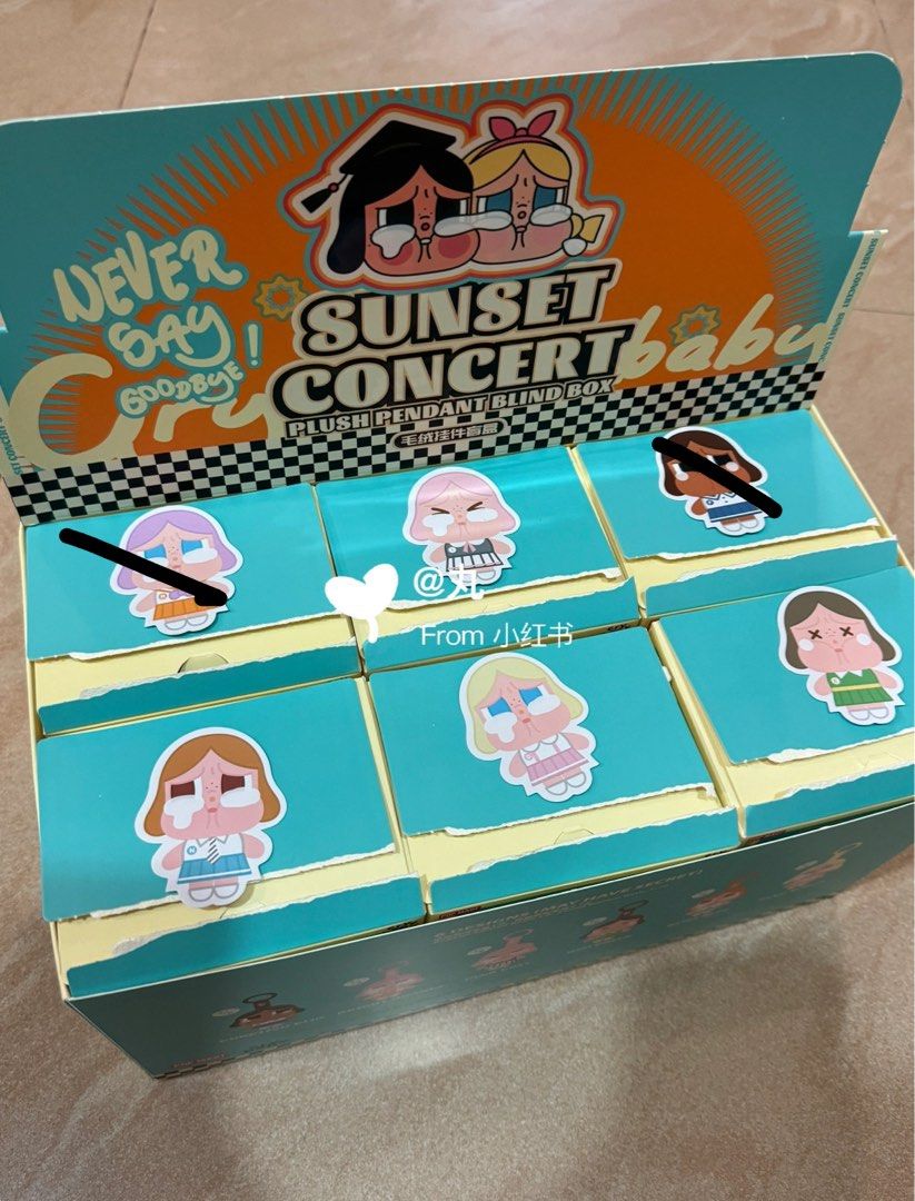 Popmart Crybaby Sunset Series, Hobbies & Toys, Toys & Games on Carousell