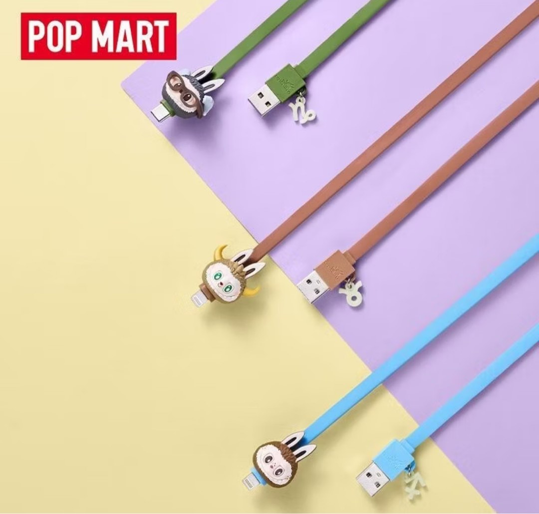 Popmart Labubu Iphone Cable, Computers & Tech, Parts & Accessories ...