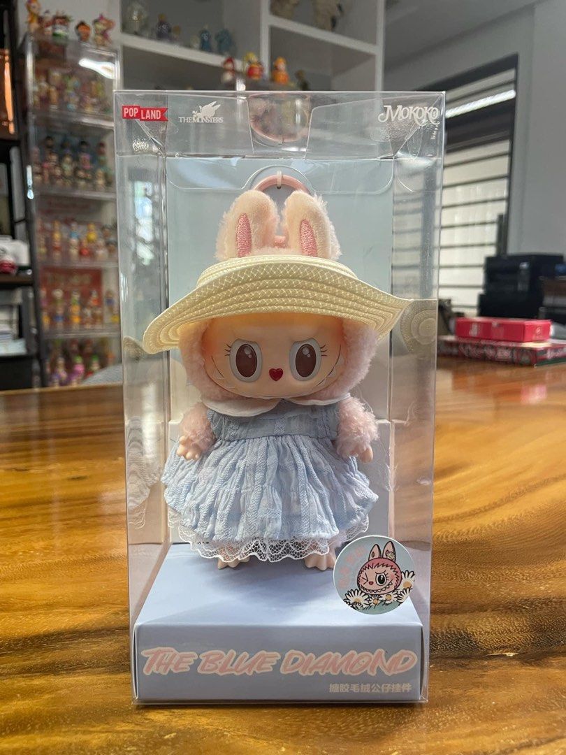 POPMART LABUBU x MOKOKO THE BLUE DIAMOND, Hobbies & Toys, Toys & Games ...