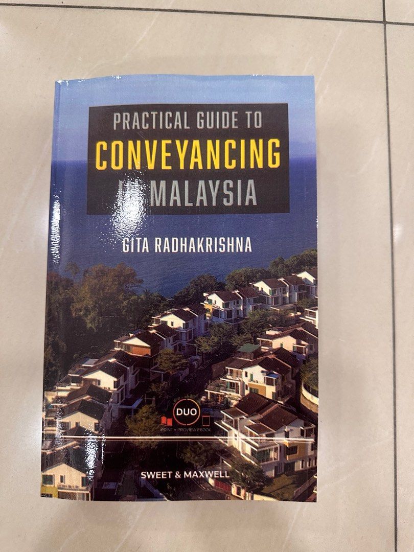 Practical guide to conveyancing in Malaysia by Gita, Hobbies & Toys, Books & Magazines ...