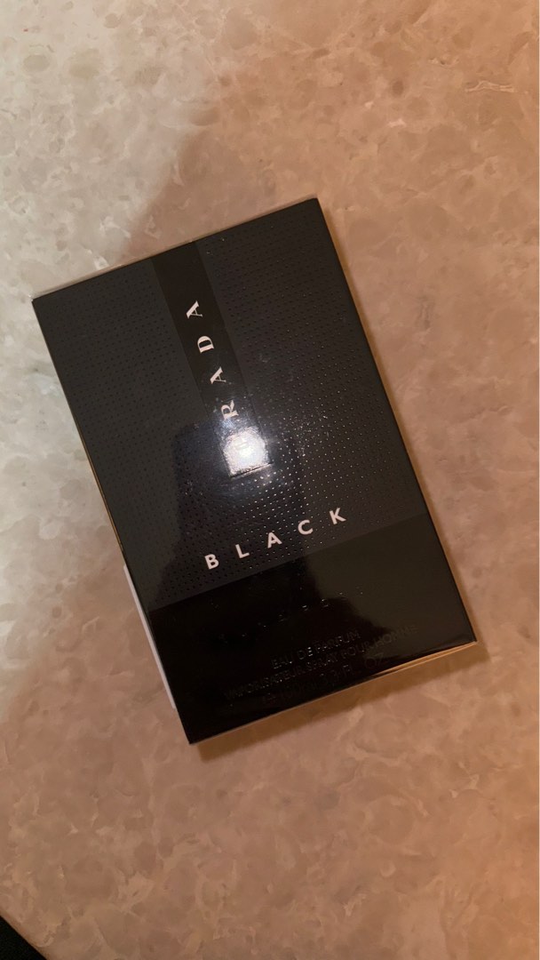 PRADA Black Men EDP 100ml perfume, Beauty & Personal Care, Fragrance ...