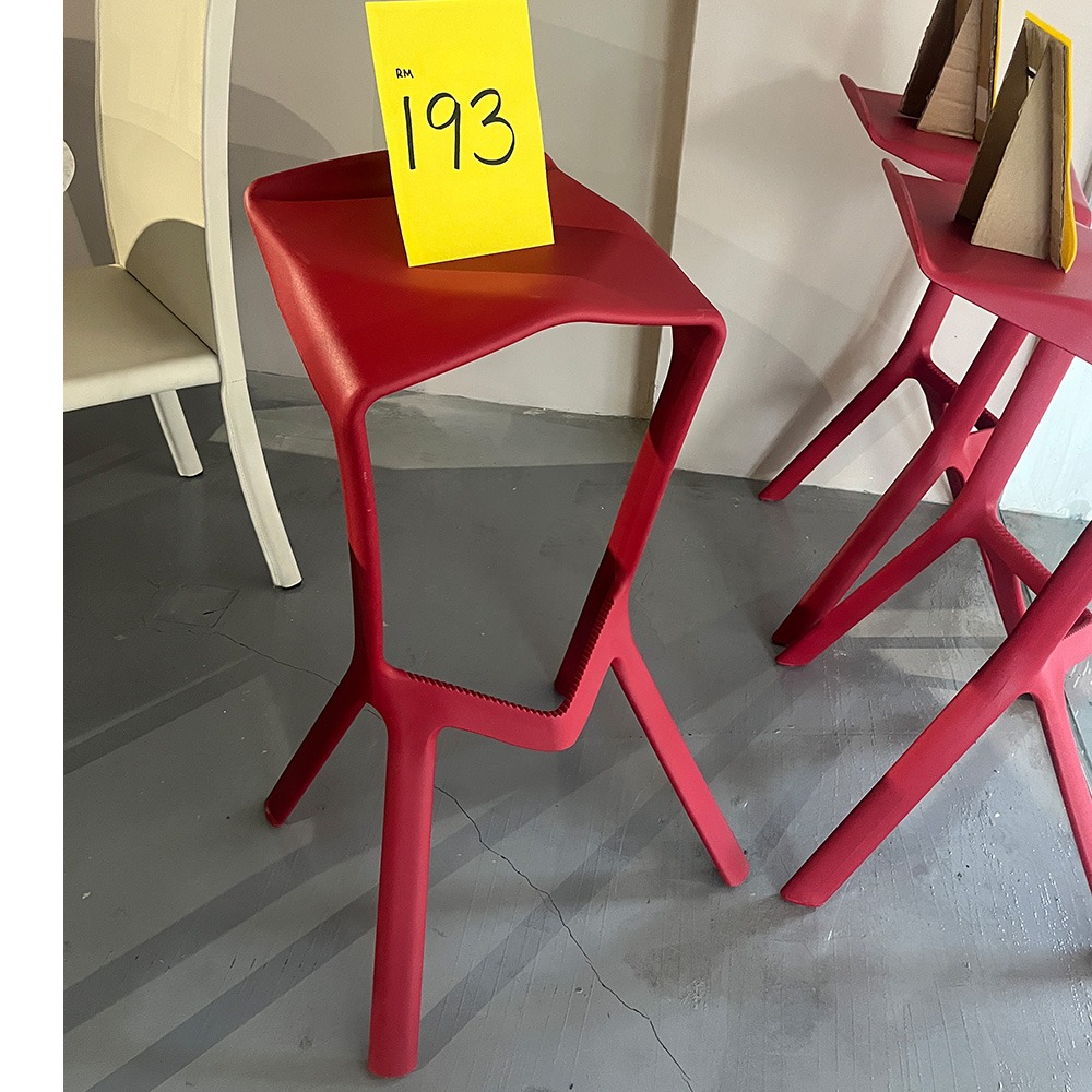 Promotional Price - Stackable PP Plastic Bar Stool High Chair ...