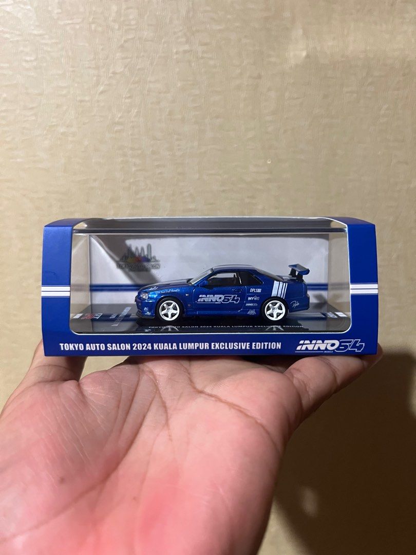 R34 TOKYO AUTO SALOON CAR TASKL INNO64, Hobbies & Toys, Toys & Games on ...