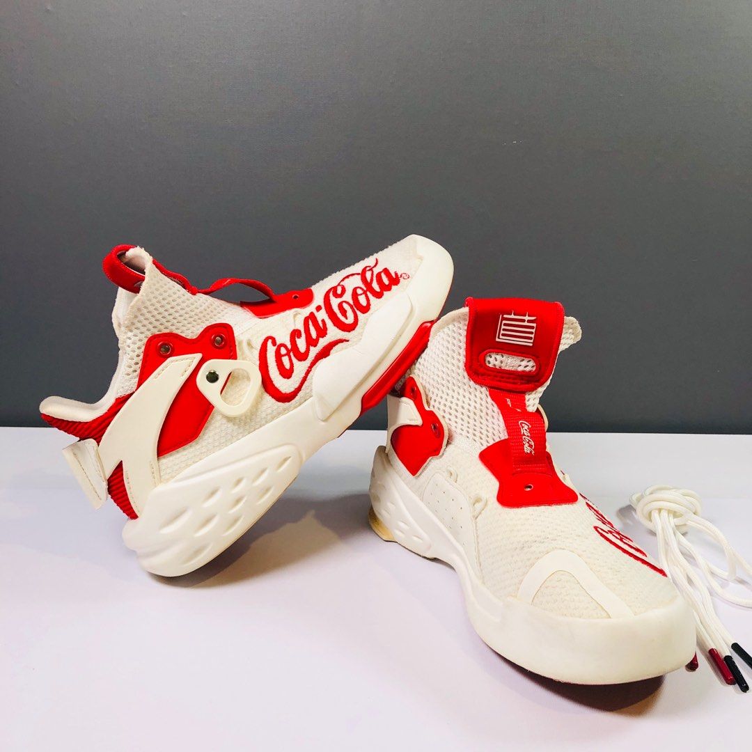 RARE | Anta Men's x Coca Cola White/Red Collectible Shoes sneakers, Men ...