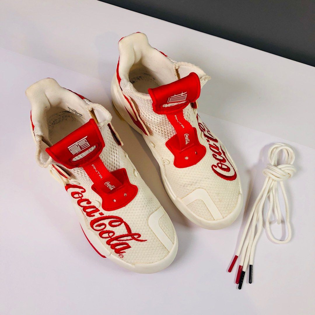 RARE | Anta Men's x Coca Cola White/Red Collectible Shoes sneakers, Men ...