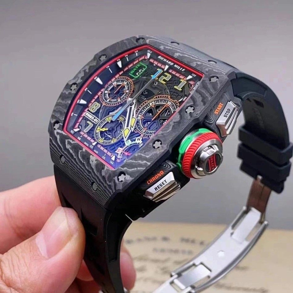 RM6501 2022 model self winding tourbillion Carbon TPT, Luxury, Watches ...
