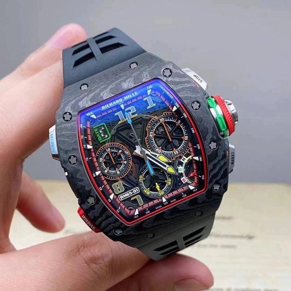 RM6501 2022 model self winding tourbillion Carbon TPT, Luxury, Watches ...