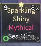 [ROBLOX FISCH] SHINY SPARKLING MYTHICAL SEA MINE, Video Gaming, Gaming ...