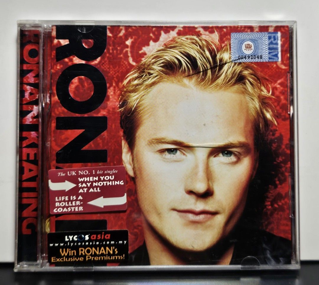 RONAN KEATING - RONAN (2000) ORIGINAL CD, Hobbies & Toys, Music & Media ...