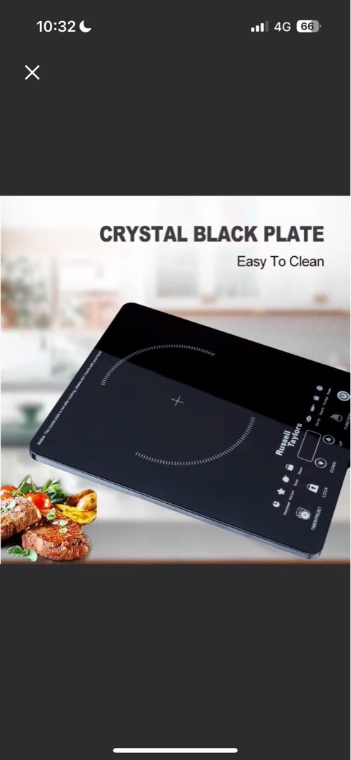 Russell Taylors Induction Cooker, Furniture & Home Living, Kitchenware ...