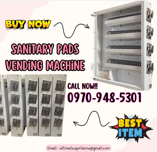 Sanitary Pads vending Machine Or Pads Vendo machine, Looking For on ...