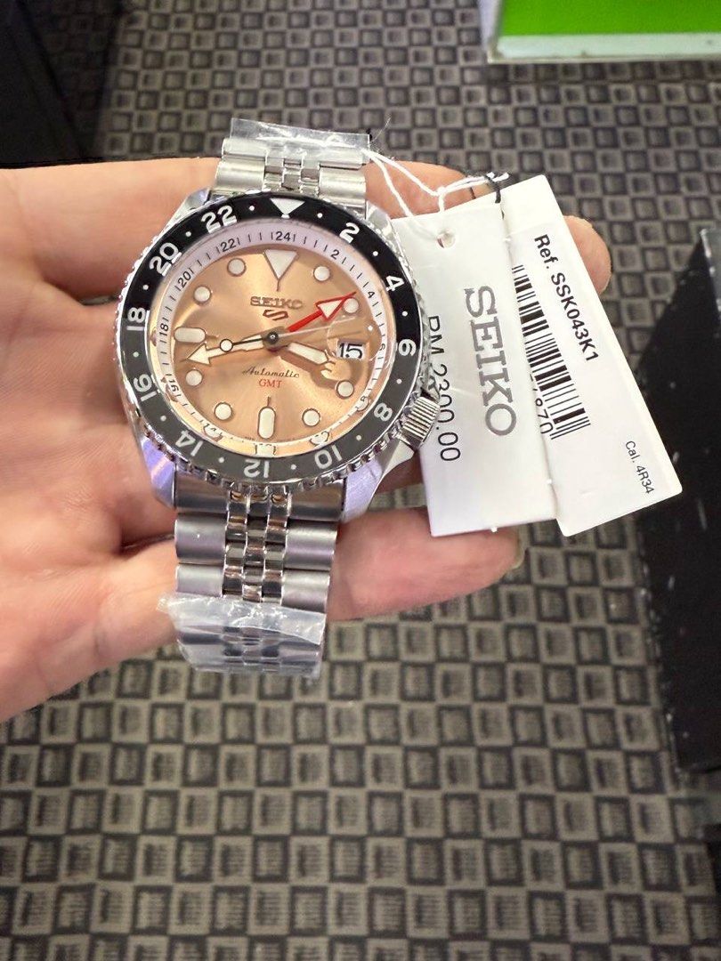 SEIKO 5 SPORT GMT LIMITED EDITION AUTOMATIC SSK043K1, Men's Fashion ...