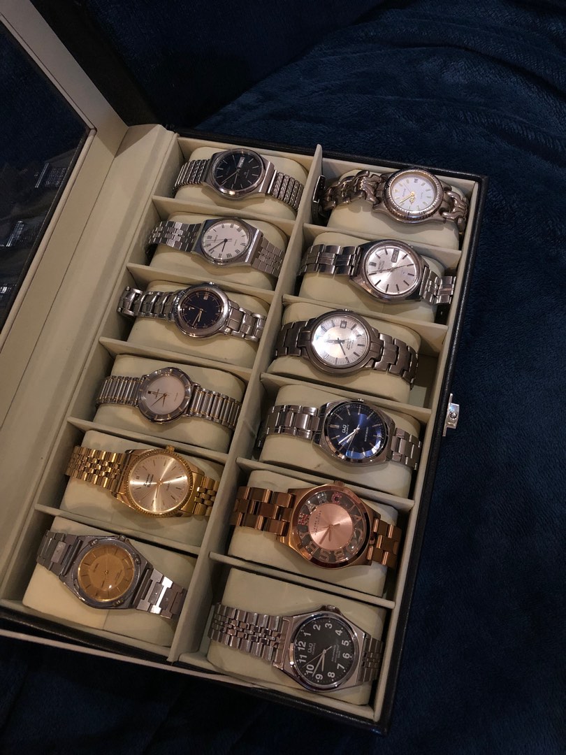 Seiko/Q&Q/Rhyme/Romarni Valentino/ Citizen Leopard/ Citizen Lighthouse ...