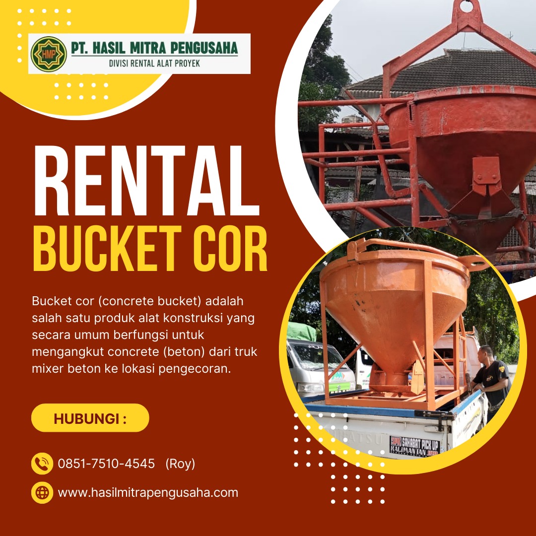 Sewa Bucket Cor Pinrang Provinsi Sulawesi Selatan | Katrol Mini Pinrang ...