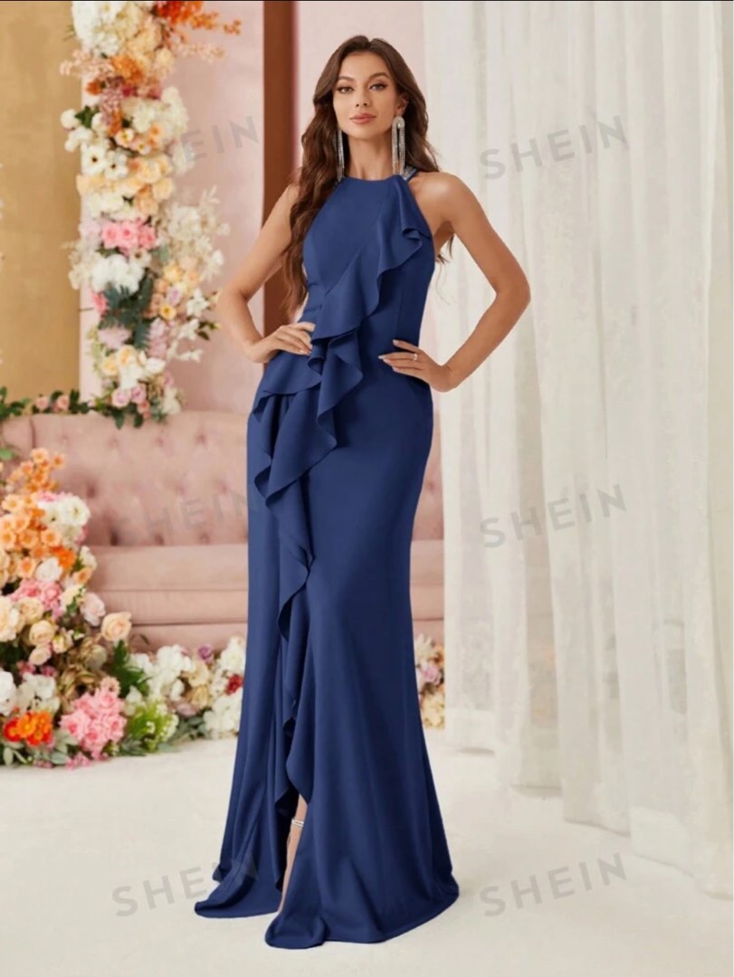 Shein Formal Dress, Women's Fashion, Dresses & Sets, Evening dresses ...