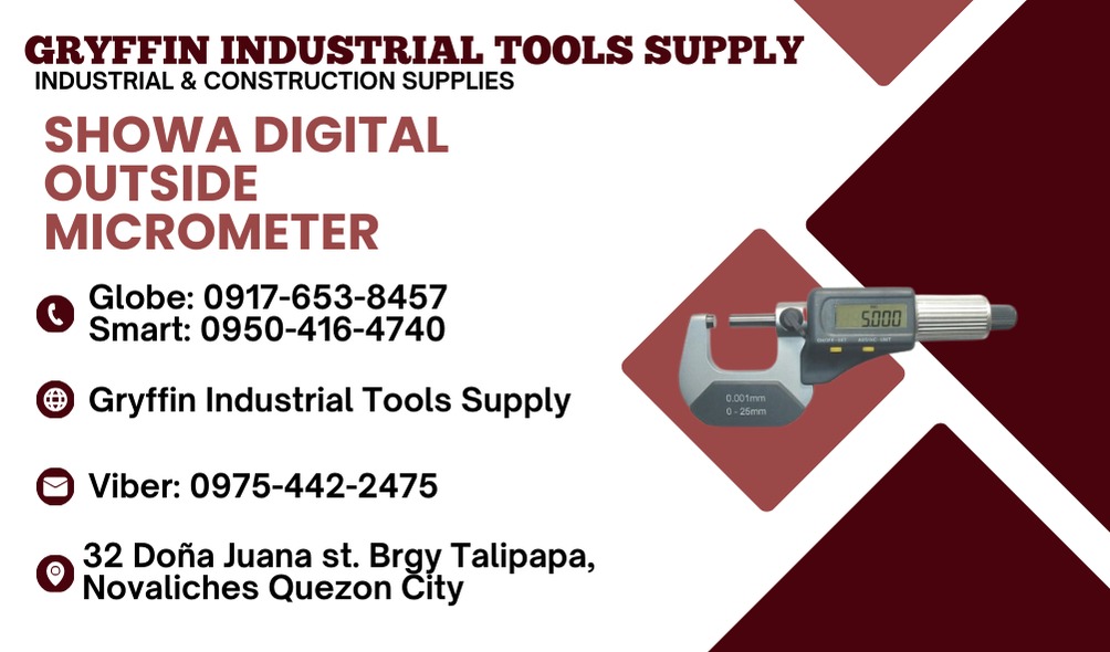 Showa Digital Outside Micrometer, Commercial & Industrial, Industrial ...