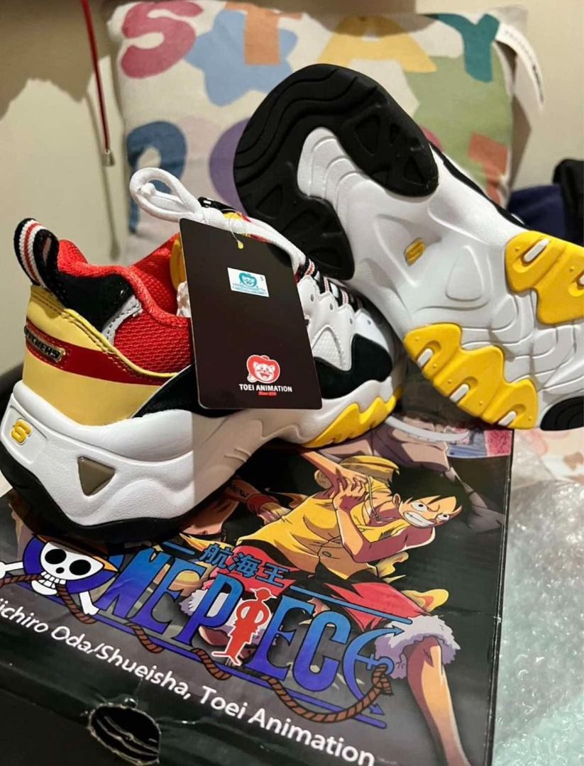 SKETCHER'S and ONE PIECE Collab "DLite Luffy Design" - Authentic never ...
