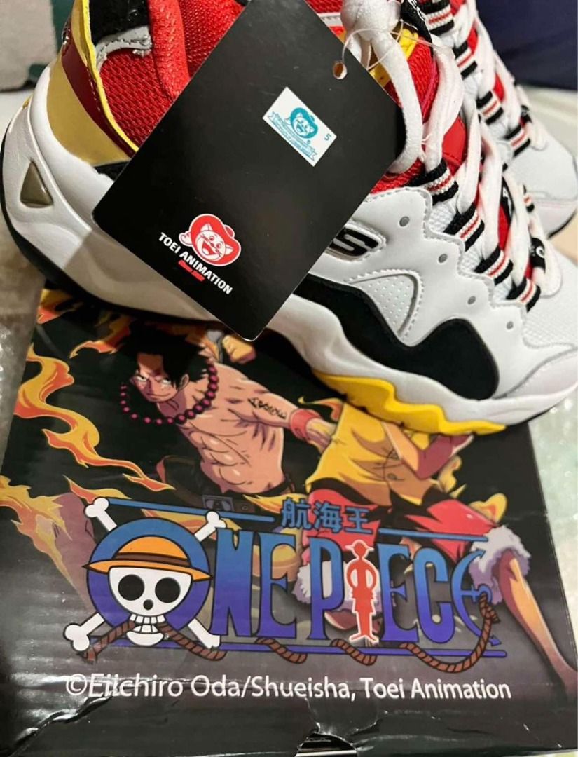 SKETCHER'S and ONE PIECE Collab "DLite Luffy Design" - Authentic never ...