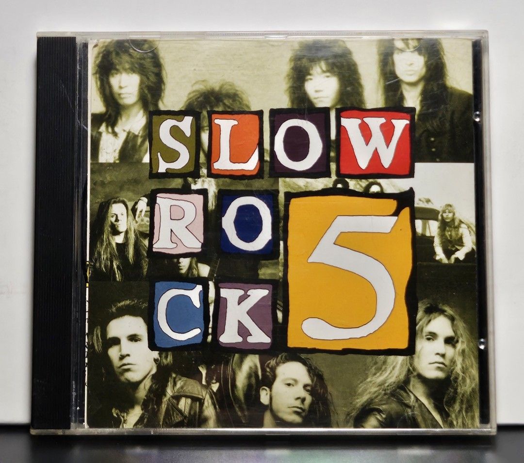 SLOW ROCK VOL. 5 (1993) WARNER MUSIC ORIGINAL CD, Hobbies & Toys, Music ...