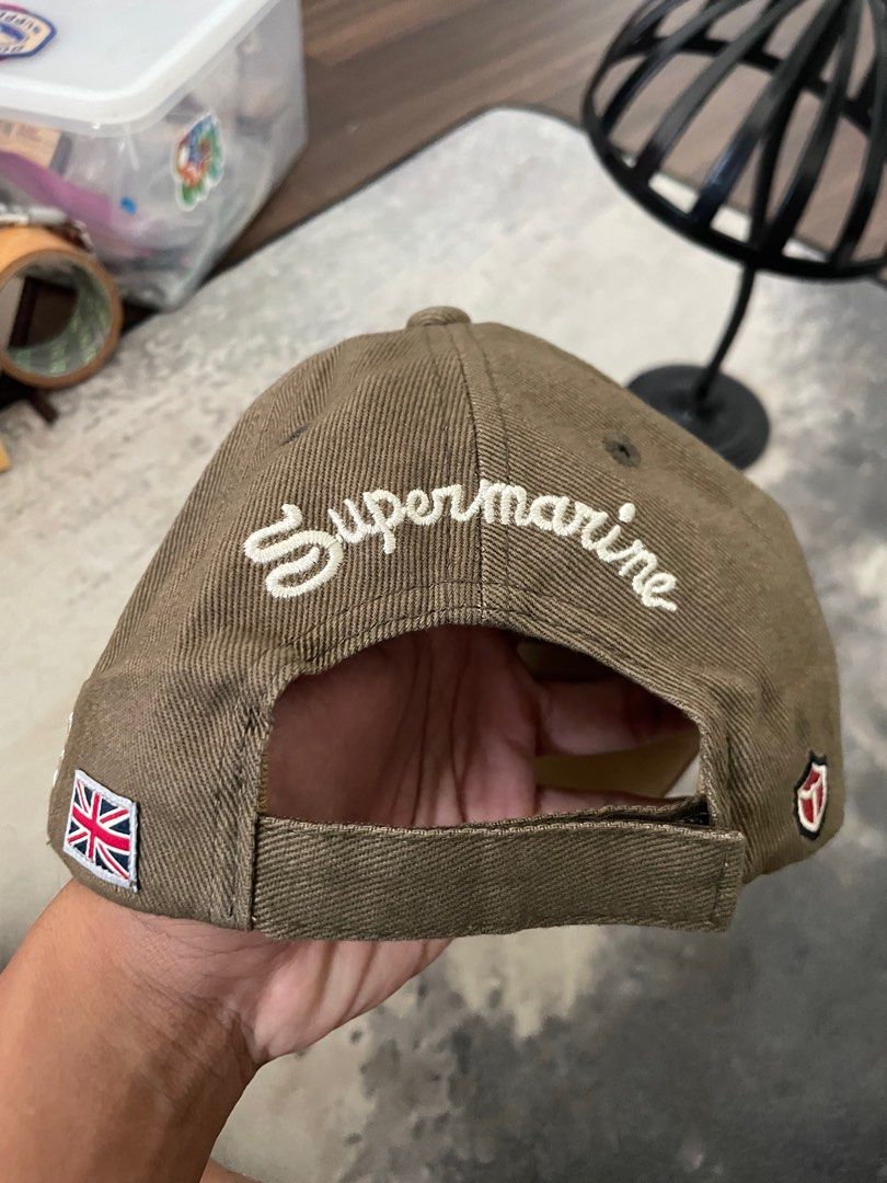 Spitfire Supermarine Aircraft Red Canoe Cap, Men's Fashion, Watches ...