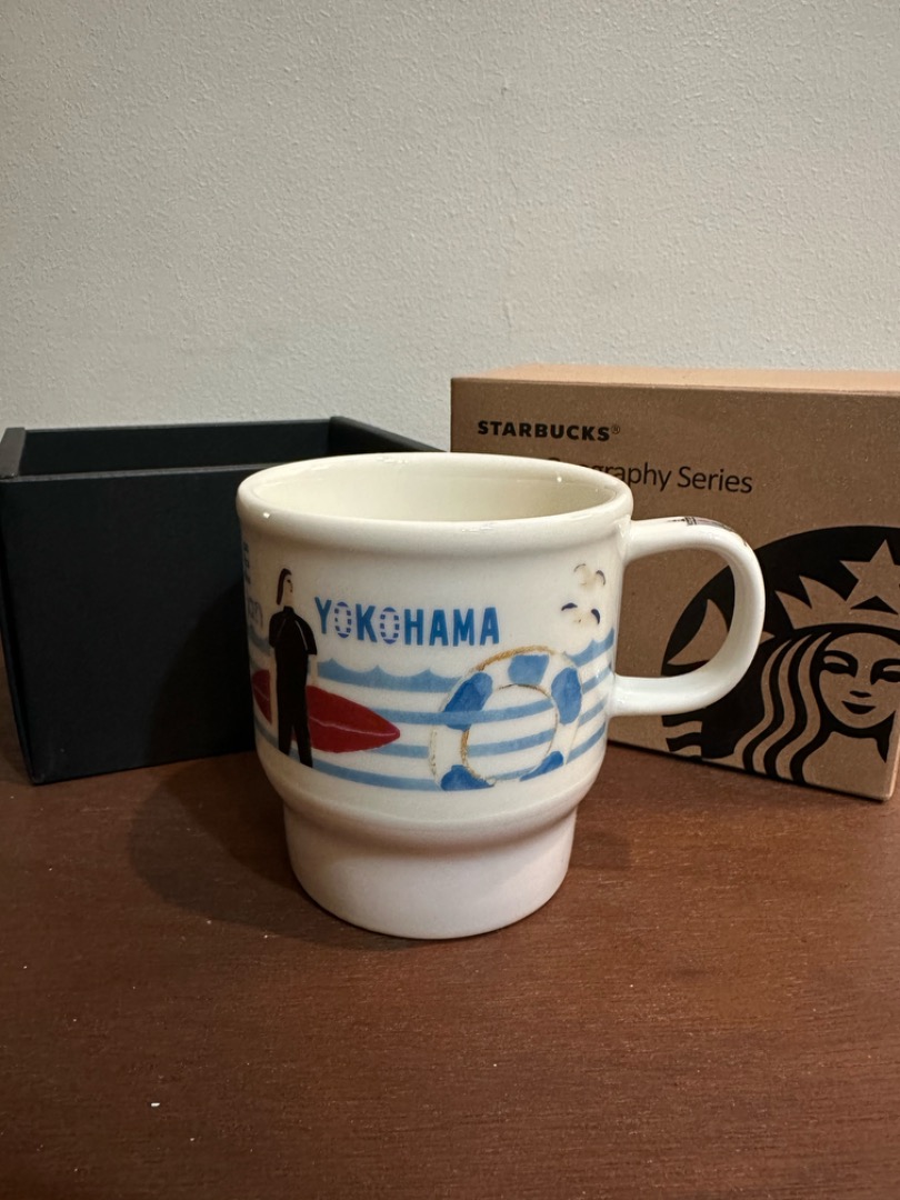 Starbucks Mug YOKOHAMA Japan Geography Series, Furniture & Home Living ...