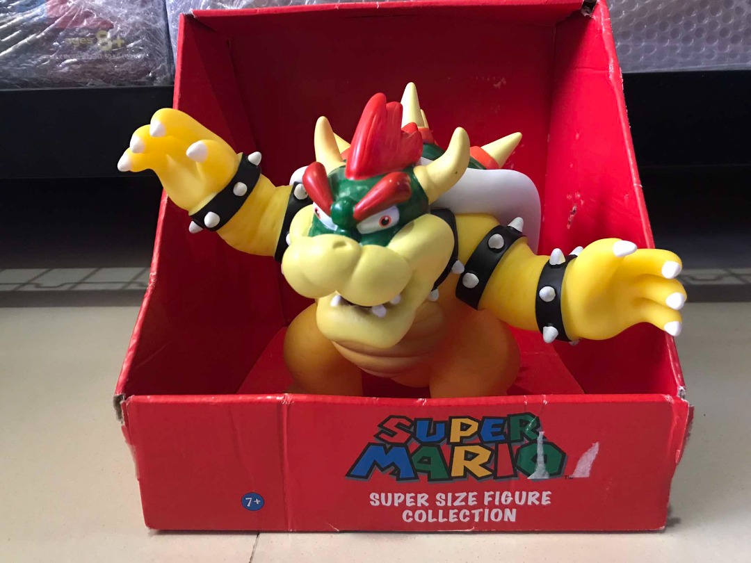 Super Mario Bros Dragon Bowser Koopa Action Figure 20cm Toy Model Kids ...