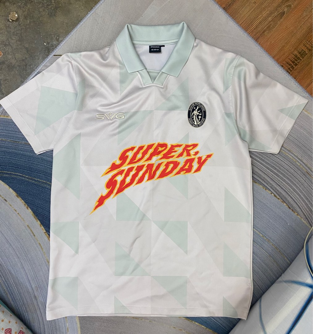 Svg x Supersunday jersey, Men's Fashion, Tops & Sets, Tshirts & Polo ...