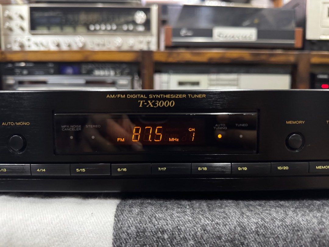 Teac Am/FM Digital Synthesizer Tuner (TX-3000), Audio, Soundbars ...
