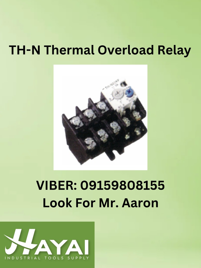 TH-N Series Thermal Overload Relay, Commercial & Industrial ...