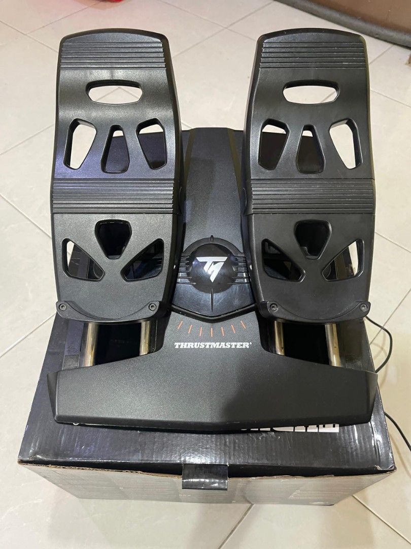 Thrustmaster T.Flight Rudder Pedals, Video Gaming, Gaming Accessories ...