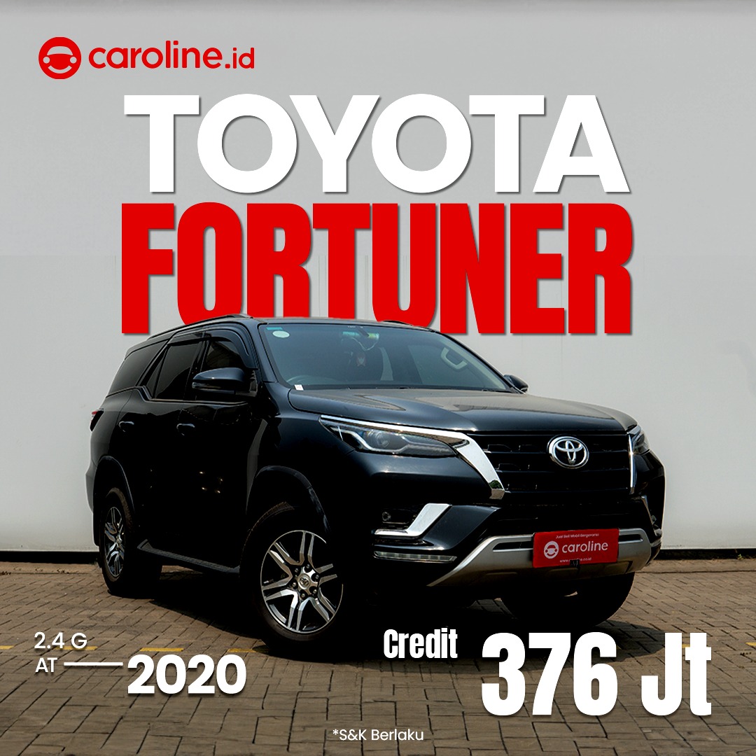 Toyota Fortuner 2.4 G AT 2020 Mobil Bekas TDP Ceper, Mobil & Motor ...