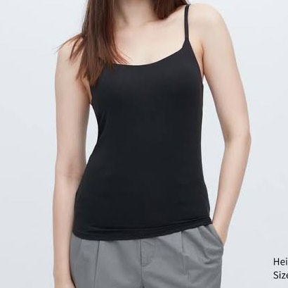 Uniqlo Padded Airism Camisole Top (small size), Women's Fashion, Tops ...