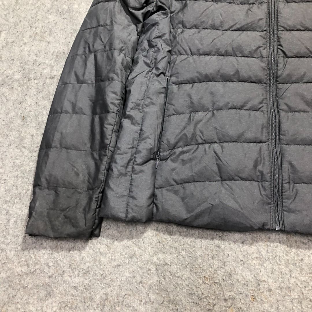 UNIQLO Ultra Light Grey Puffer Puff Winter Snow Jacket Size Large ...