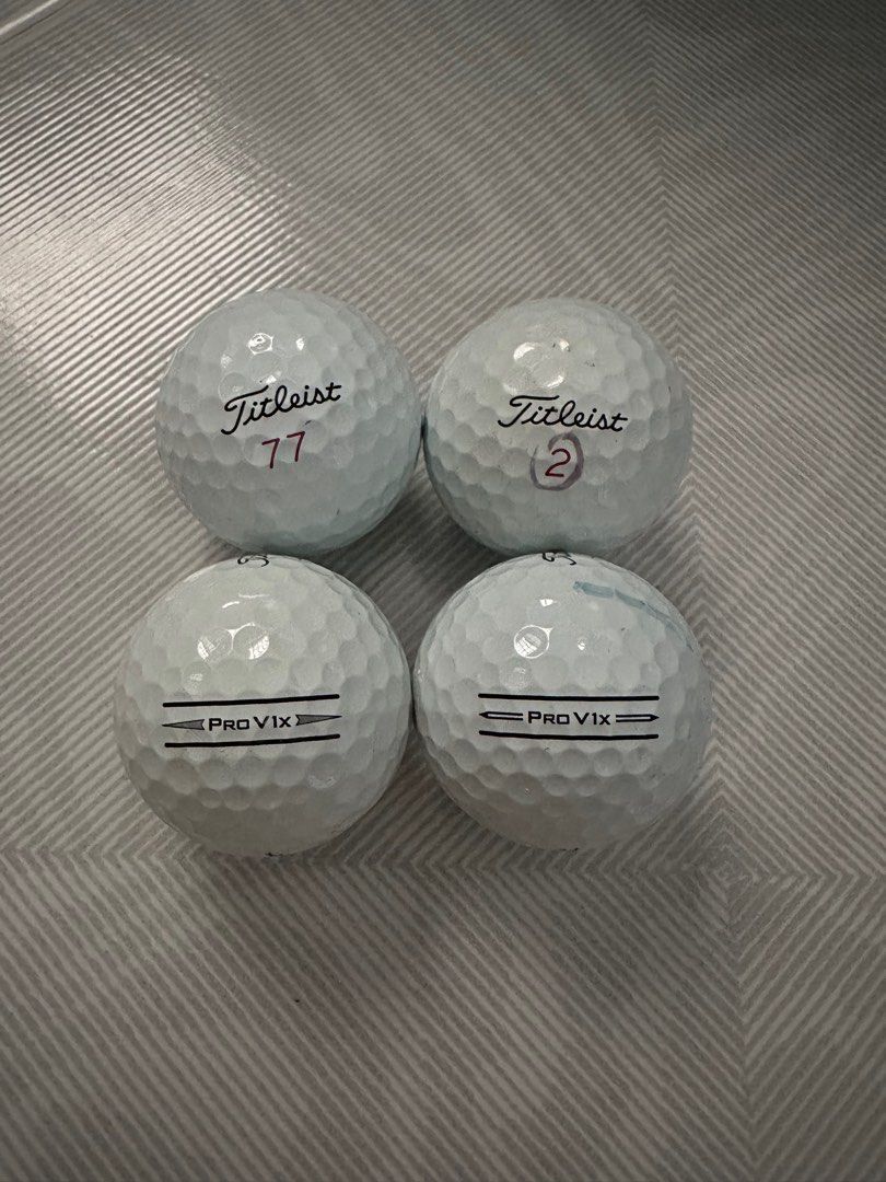 Used Titleist pro v1 and v1x golf balls, Sports Equipment, Sports ...