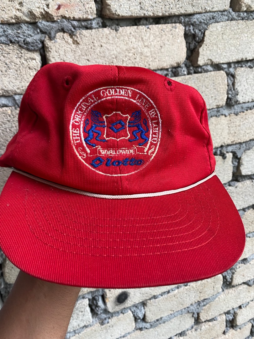 Vintage 90s Lotto cap, Men's Fashion, Watches & Accessories, Cap & Hats ...