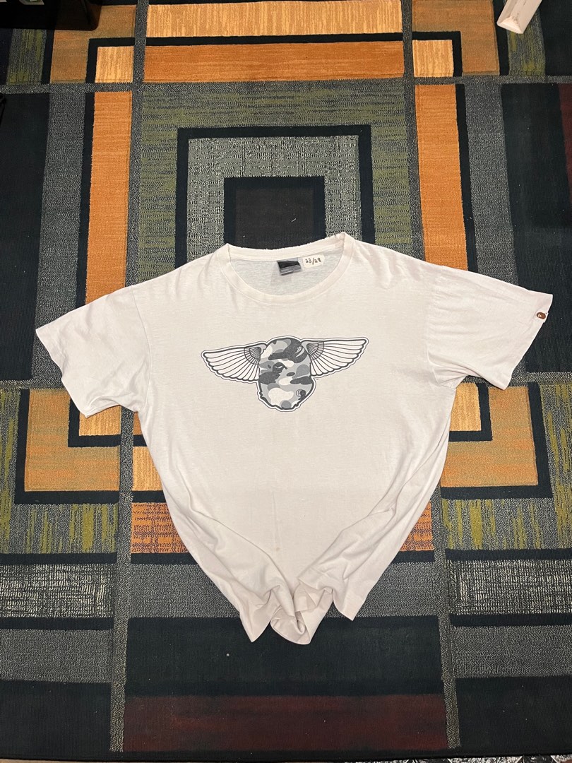 VINTAGE BATHING APE BIG WING, Men's Fashion, Activewear on Carousell