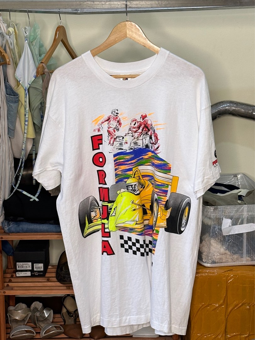 Vintage Formula One tee FOTL, Men's Fashion, Tops & Sets, Tshirts ...