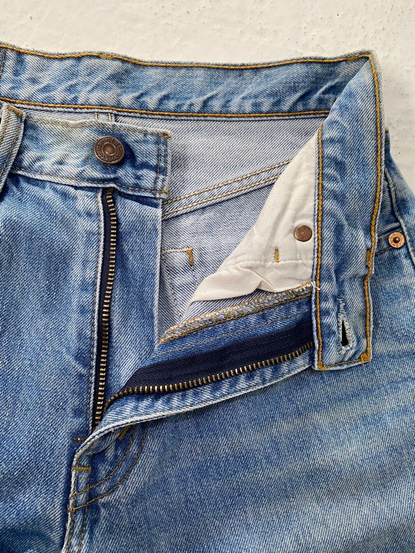Vintage Levi’s 522 High Rise Straight cut Dirty Wash Light Blue Mom ...