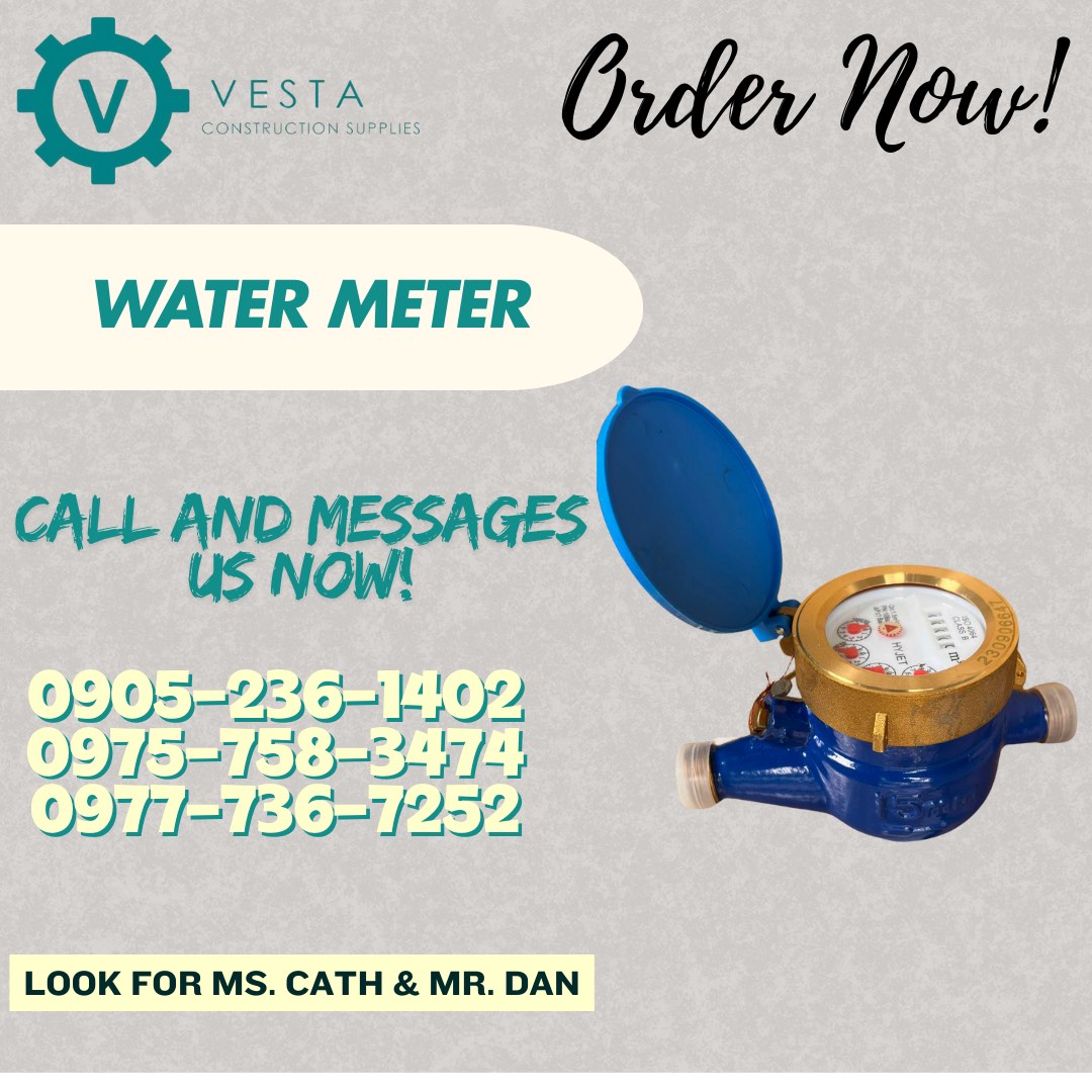 Water meter, Commercial & Industrial, Industrial Equipment on Carousell