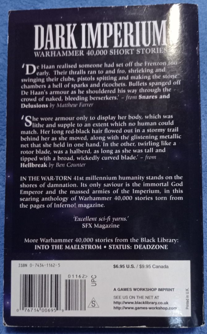 WH40K Dark Imperium Anthology by Marc Gascoigne and Andy Jones ...