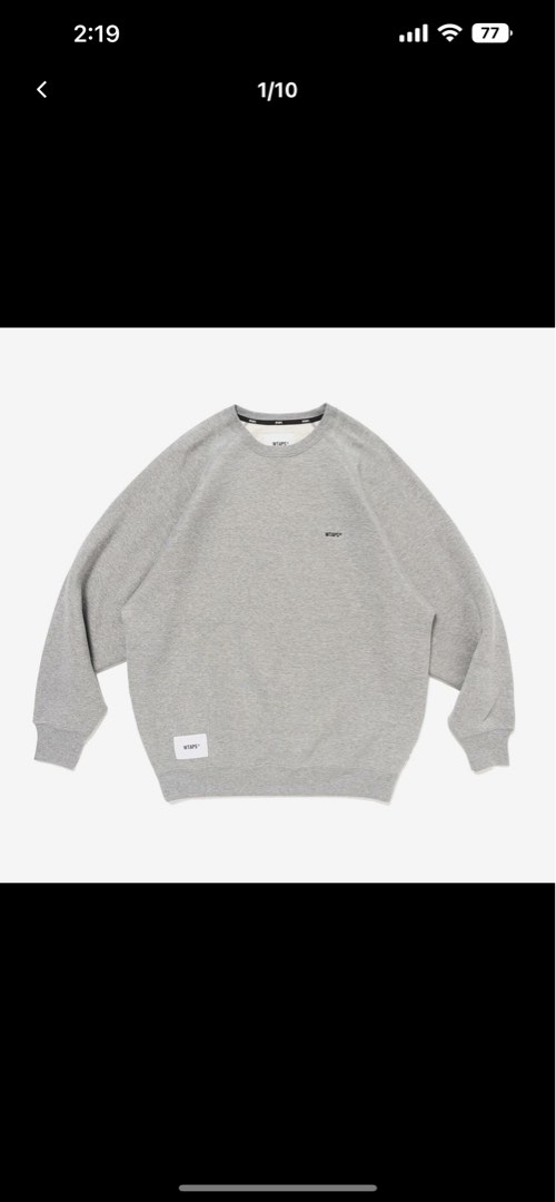 WTAPS SIGN 03 / SWEATER / CTPL, 男裝, 上身及套裝, 衛衣 - Carousell