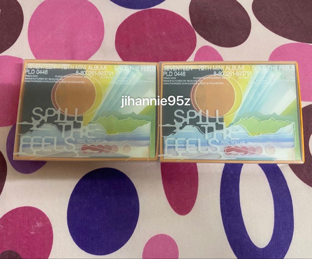 WTS SEVENTEEN SVT SPILL THE FEELS UNSEALED KIT ALBUM, Hobbies & Toys ...