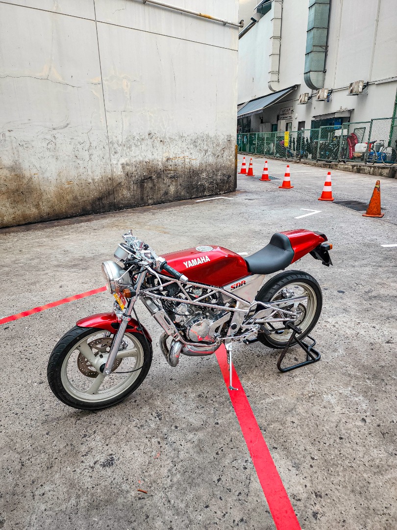 YAMAHA SDR 200, INCLUDING PLATE FBL11G, Motorcycles, Motorcycles for Sale, Class 2B on Carousell