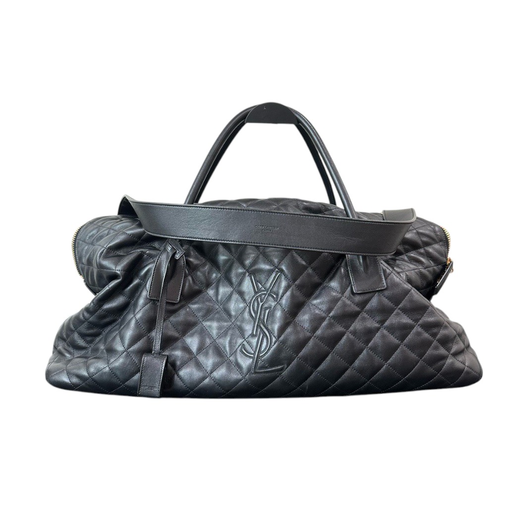 YSL Saint Laurent Es Giant Large Travel Bag in Black, Luxury, Bags ...