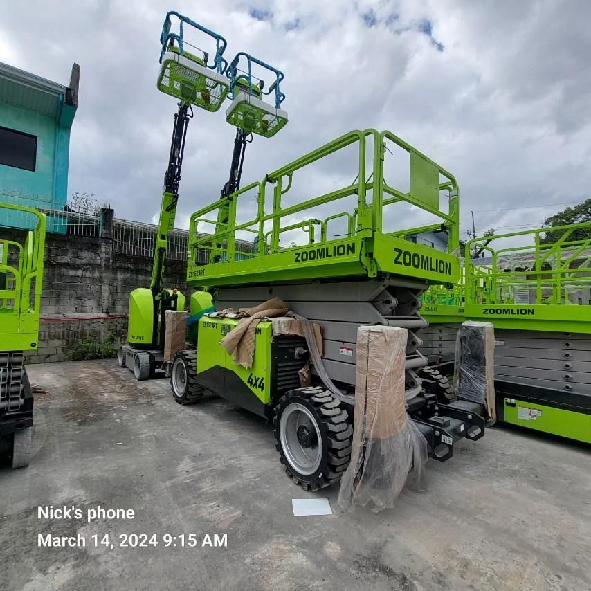 ZOOMLION ZS1623RT ROUGH TERRAIN MANLIFT 18METERS WORKING HEIGHT KUBOTA ...