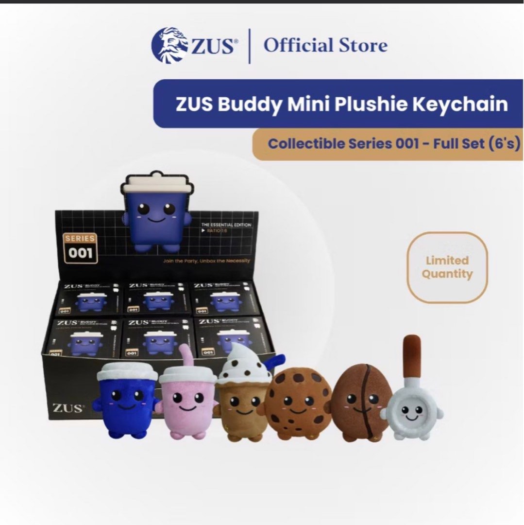 Zus Buddy Mini Plushie Keychain, Hobbies & Toys, Collectibles ...