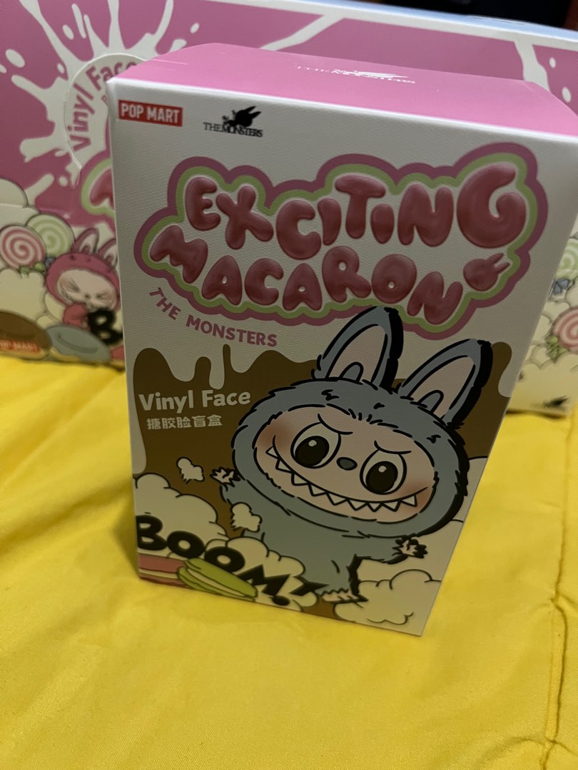 1 box sealed labubu macaron, Hobbies & Toys, Toys & Games on Carousell