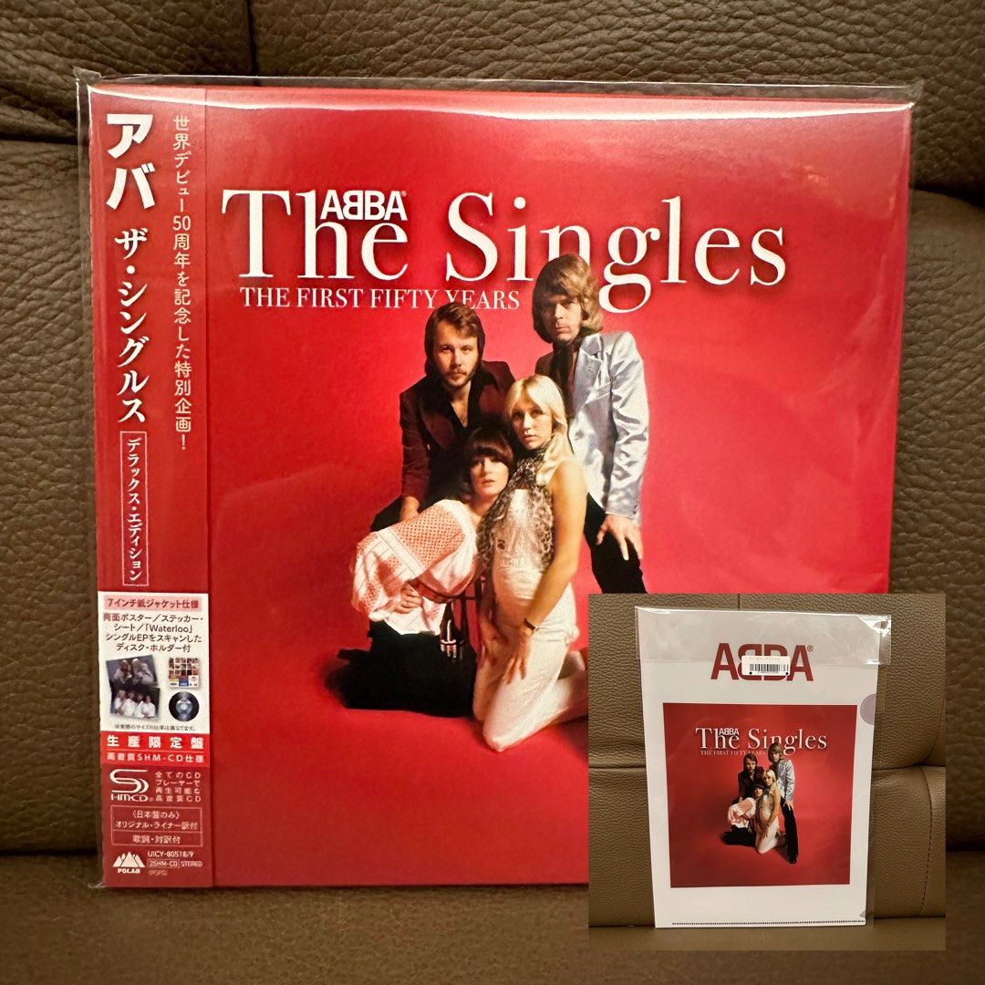 (SOLD) (日版 2 CD 生産限定盤 + 送Folder) ABBA / The Singles - The First Fifty ...