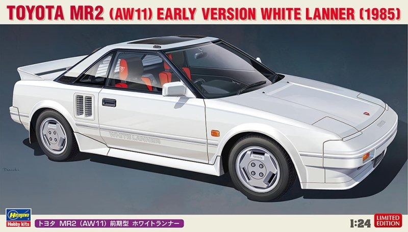 全新 長谷川 Hasegawa 20656 - 1/24 豐田 Toyota MR2 AW11 Early Version White Lanner 1985 (Limited Edition ...