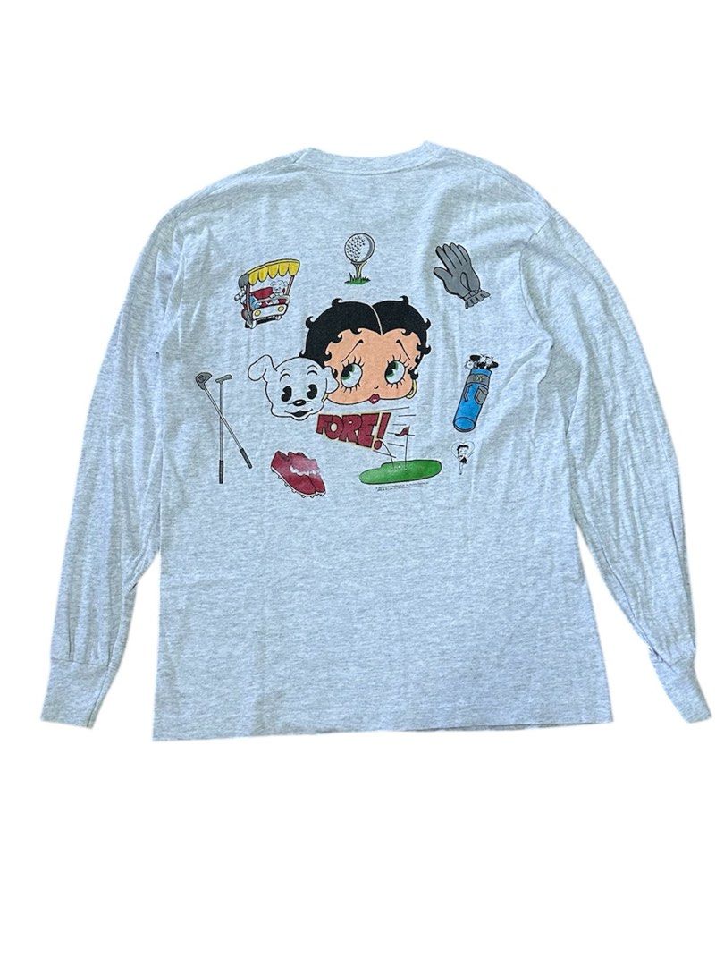 [ M ] BETTY BOOP VINTAGE sohk supreme stussy carhartt adidas nike dc dogtown ecko airwalk fubu ...